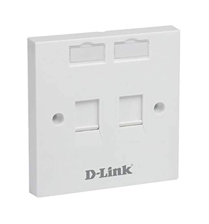 D-Link Cat6 Dual Faceplate – Maargga Technologies LLC